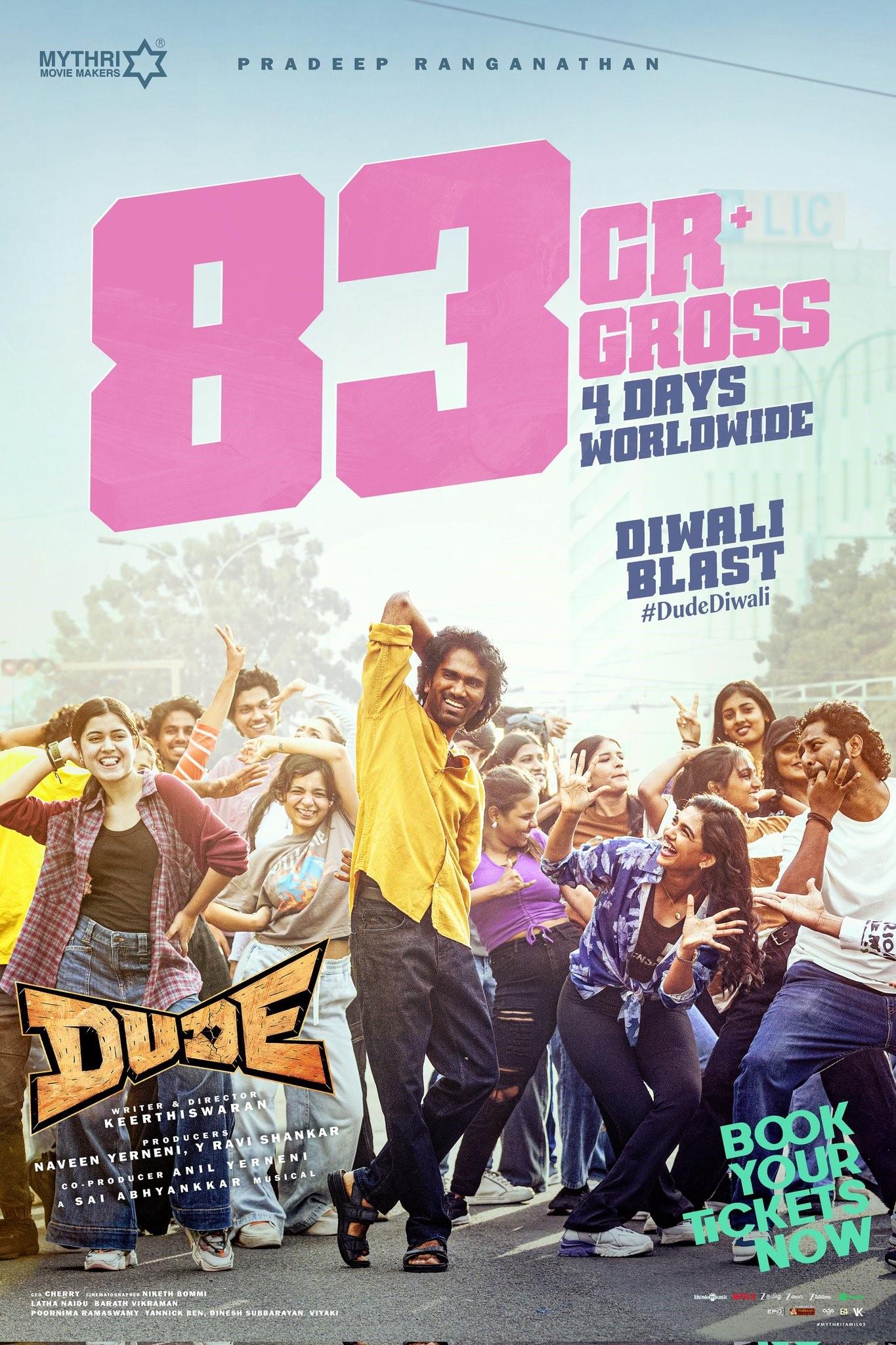 Dude Box Office: A Blockbuster Diwali for Pradeep Ranganathan! Tamil Movie, Music Reviews and News